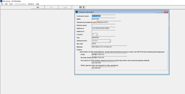 Schedule Input Program (SIP) Training for GSA Contractors